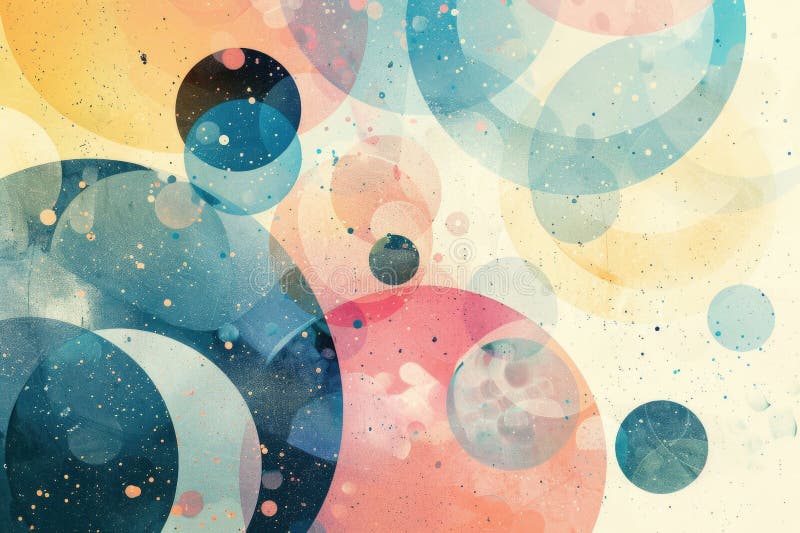 A Set of Colorful Circles Arranged Together, Ideal for Use in ...