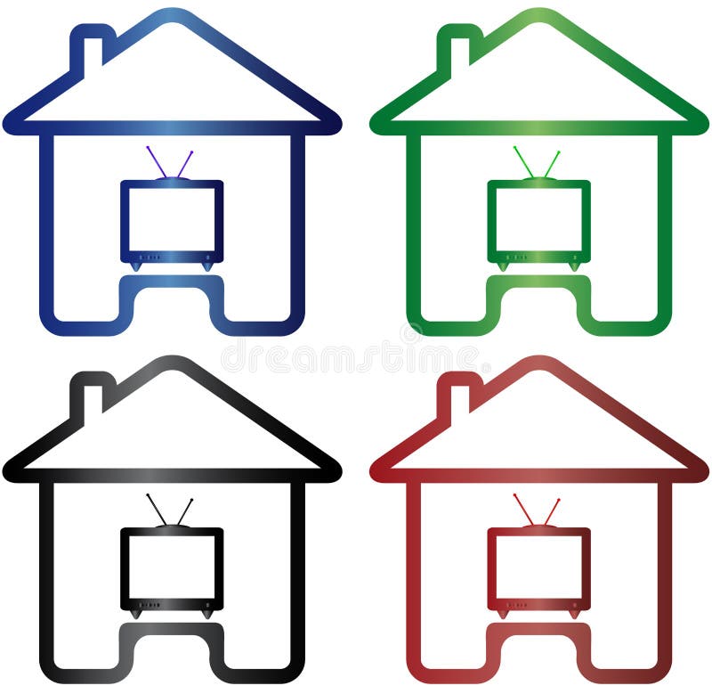 House icon stock vector. Illustration of sign, metallic - 8141361