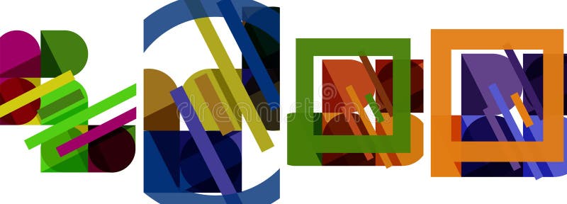 A Set of Colorful Letters that Spell Out the Word Pencil Stock Vector ...