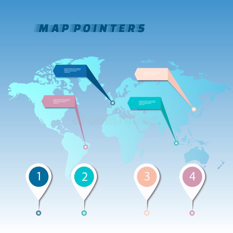 Set of Colorful Map Markers / Map Pointer / Location Icon. Concept of ... Set of Colorful Map Markers / Map Pointer / Location Icon. Concept of ...