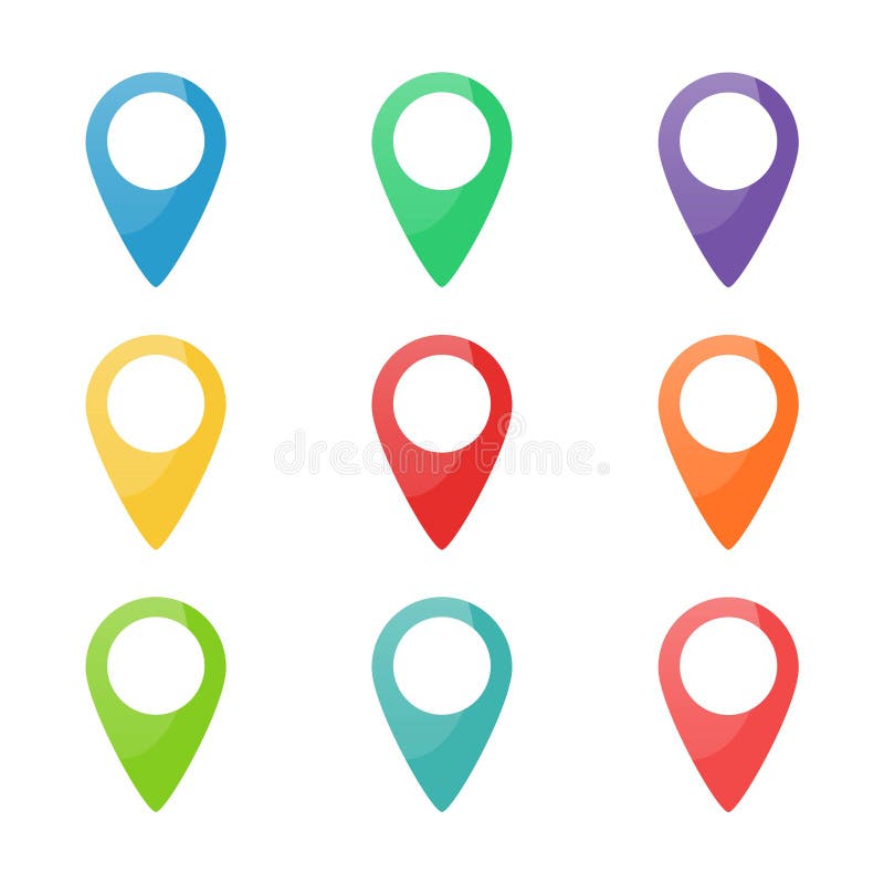World Travel Map With Airplanes Flight Routes With Red Pins Marker And
