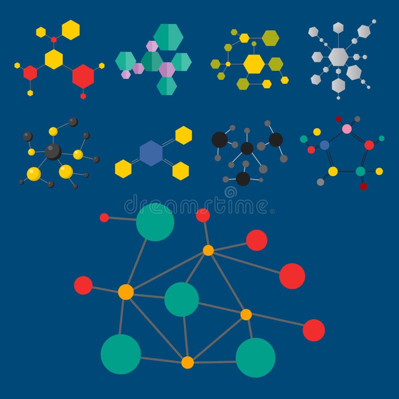 Colorful Molecular Structures in the Form of Sphere Structure ...