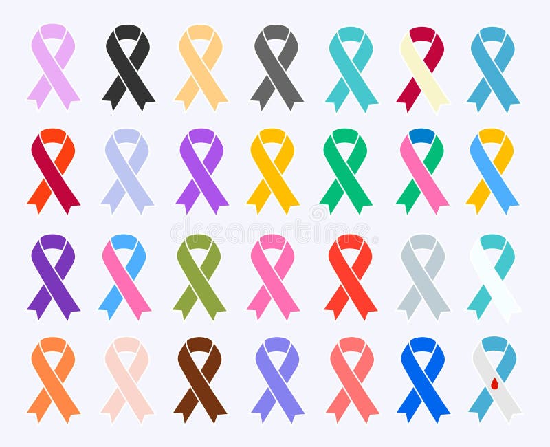 A Set of Colorful Ribbons and Stickers. Vector Stock Illustration Stock ...