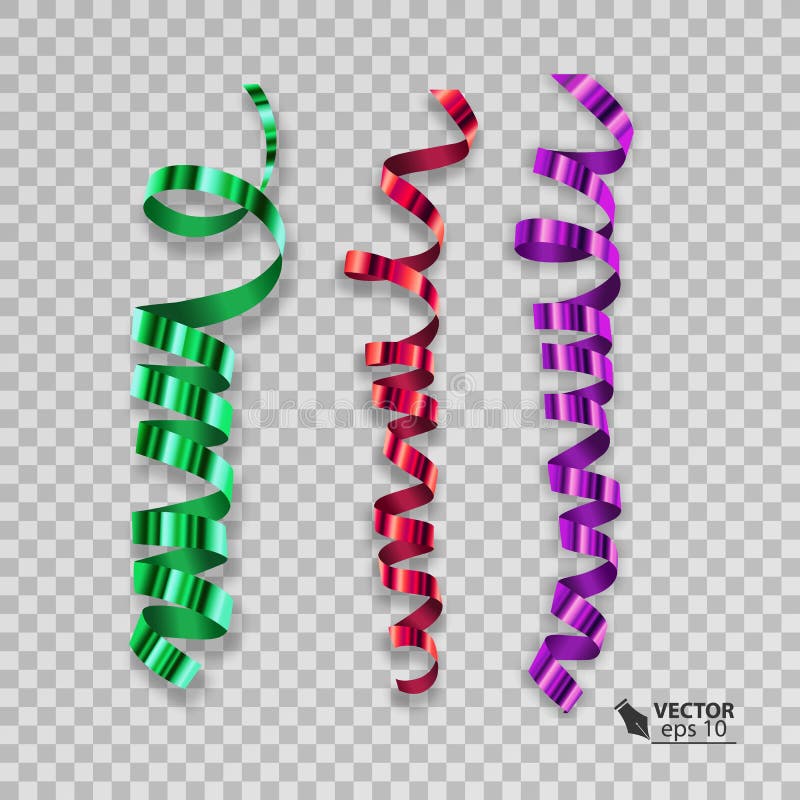 Set of Colorful Ribbons for Your Design Stock Vector - Illustration of ...