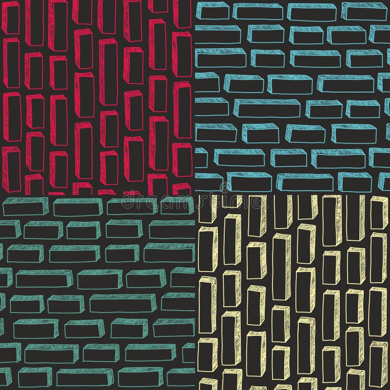 Doodle Bricks Stock Illustrations – 605 Doodle Bricks Stock ...