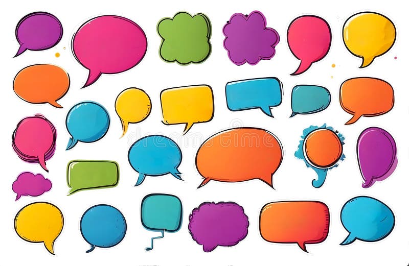 Message Bubbles Free Clip Art Stock Photos - Free & Royalty-Free Stock ...