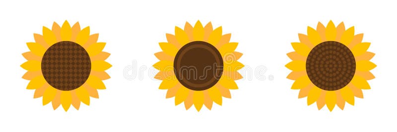 Colorful Sunflowers Background Stock Illustration - Illustration of beautiful, gardening: 35722995