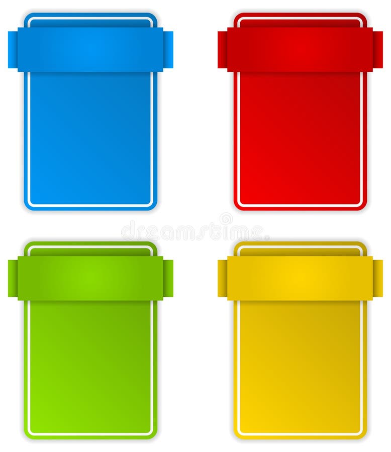 Set of Colorful Text Box stock vector. Illustration of business - 20262255 Set of Colorful Text Box stock vector. Illustration of business - 20262255