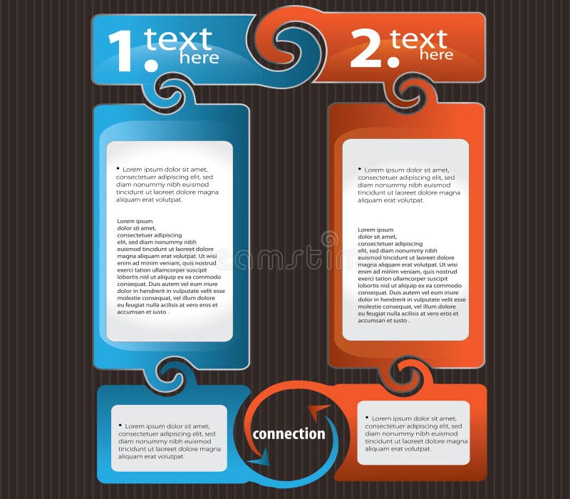 Set of Colorful Text Box stock vector. Illustration of blank - 23713813