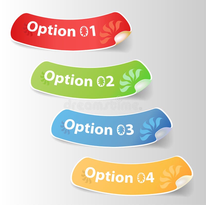 Collect Option Signs stock vector. Illustration of badge - 27547750