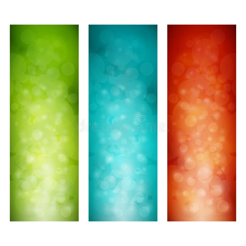 Set of Colorful Vertical Banners Stock Vector - Illustration of idea ...