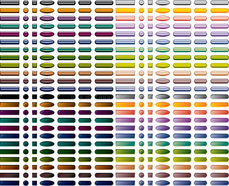 Color print test page stock vector. Illustration of test - 23694074