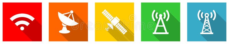 Mobile Mast Icons Stock Illustrations – 334 Mobile Mast Icons Stock ...