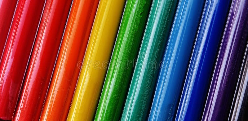 Set Of Coloring Material Picture. Image: 109887986