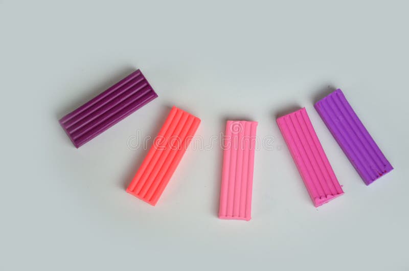 A Set of Colors of Modeling Clay. Modeling and Design for Children. on ...