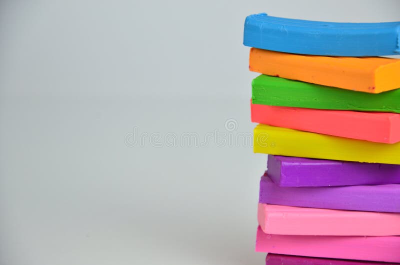 A Set of Colors of Modeling Clay. Modeling and Design for Children. on ...