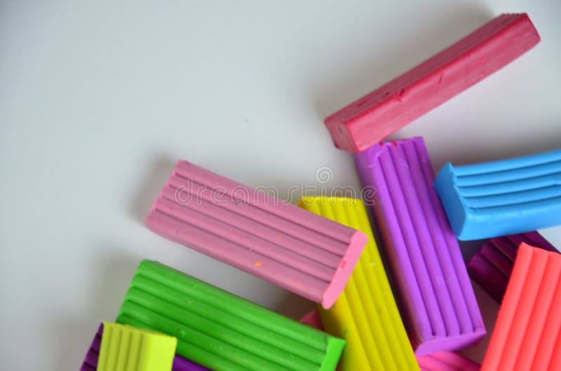 A Set of Colors of Modeling Clay. Modeling and Design for Children. on ...