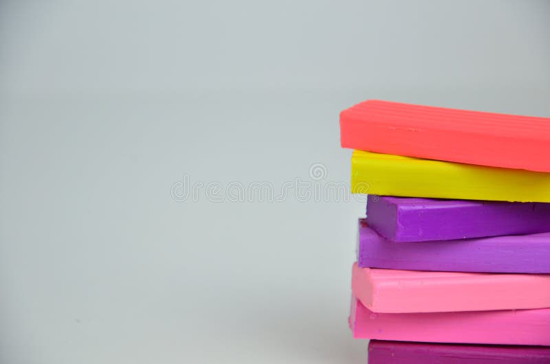 A Set of Colors of Modeling Clay. Modeling and Design for Children. on ...