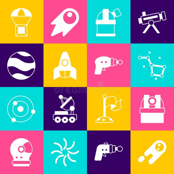 Set Comet Falling Down Fast, Astronomical Observatory, Great Bear ...