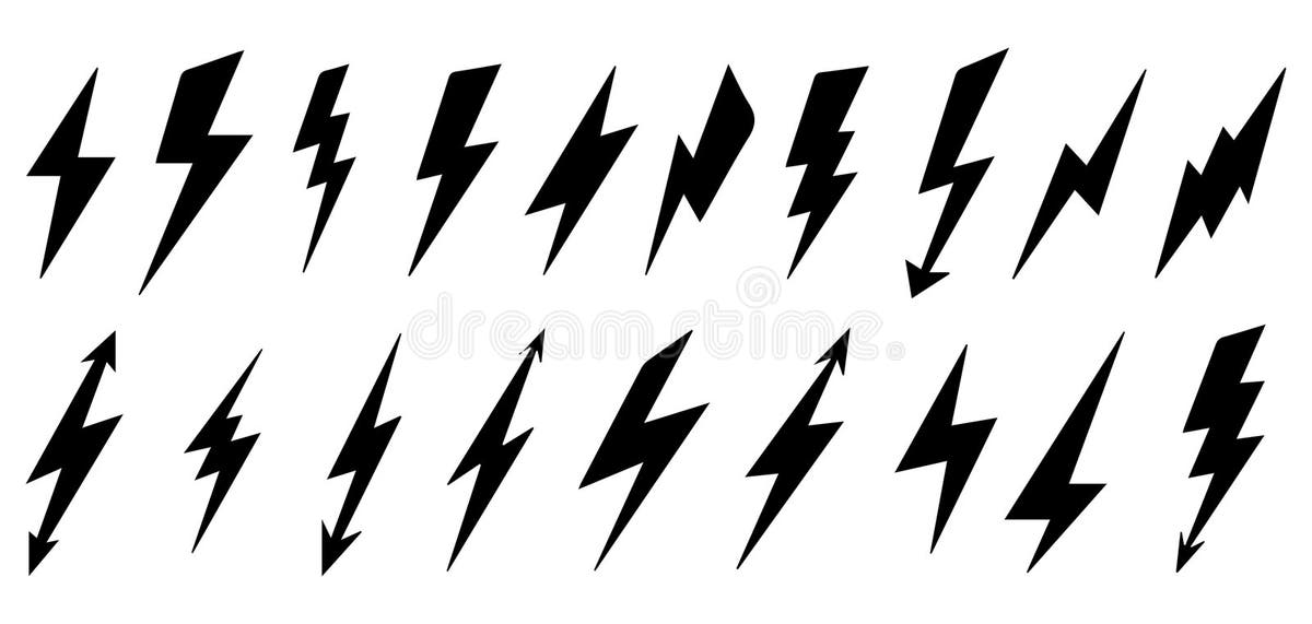 Comic Lightning Bolt Stock Illustrations – 1,282 Comic Lightning Bolt ...