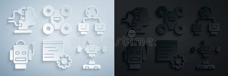 Set Computer Api Interface, Artificial Intelligence, Robot ... Set Computer Api Interface, Artificial Intelligence, Robot ...