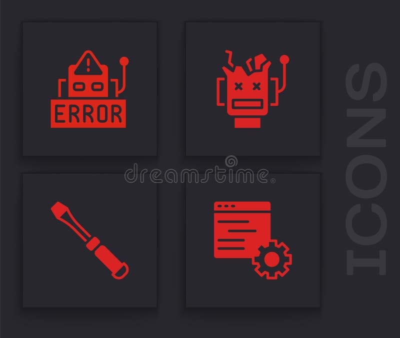 Error Robot Stock Illustrations – 1,665 Error Robot Stock Illustrations ...