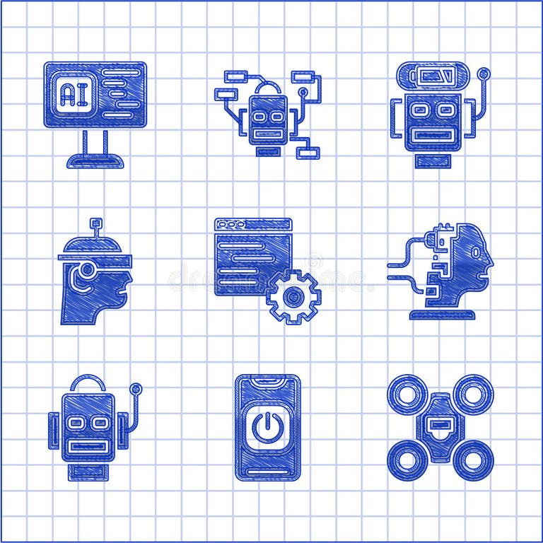 Set Computer Api Interface, Turn Off Robot from Phone, Drone, Robot for ...
