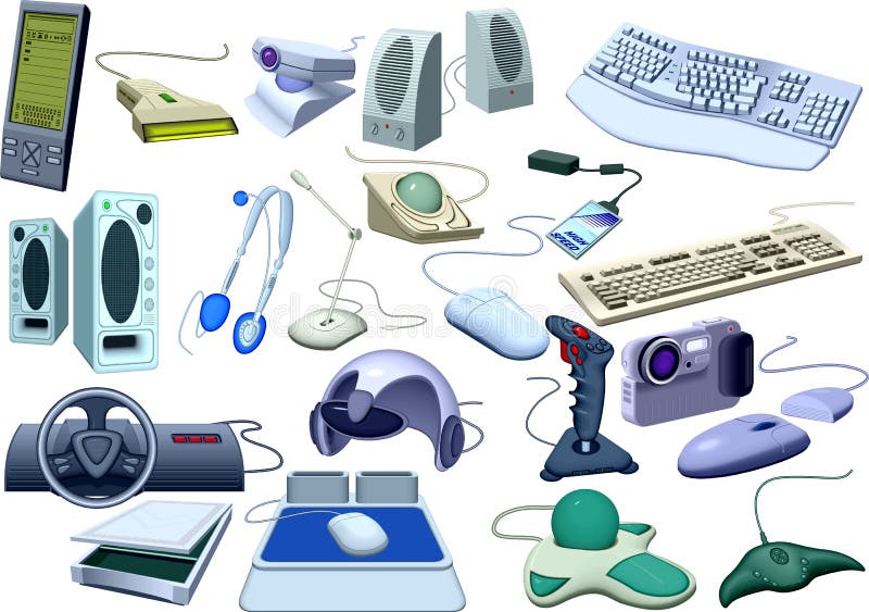 Set - for computer games stock vector. Illustration of computer - 69221092