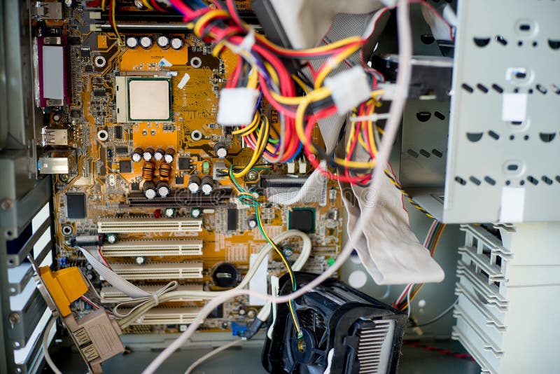 Set of computer hardware stock image. Image of hardware - 92545119