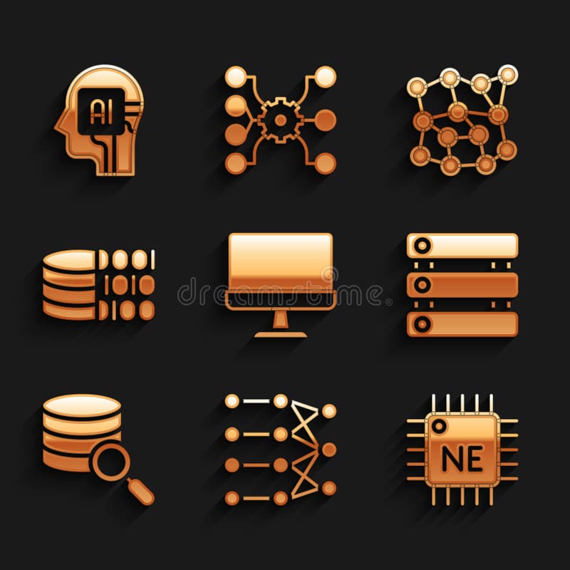 Computer Code Binary Black Gold Stock Illustrations – 221 Computer Code ...