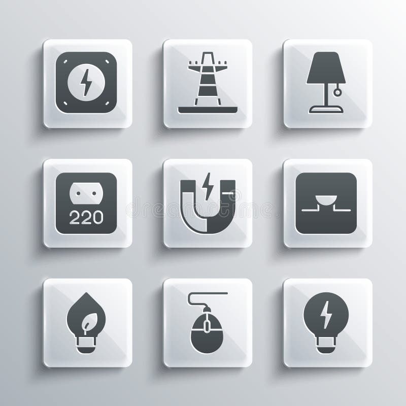 Set Computer Mouse, Creative Lamp Light Idea, Buzzer in Electronic ...