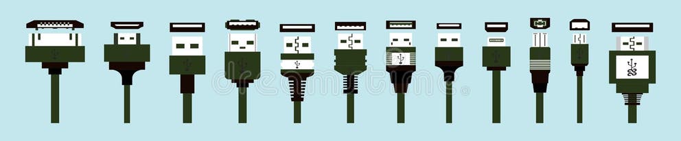 Computer Ports Stock Illustrations – 1,957 Computer Ports Stock ...