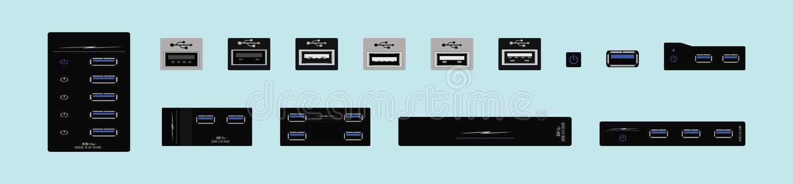 Computer Ports Stock Illustrations – 1,506 Computer Ports Stock ...