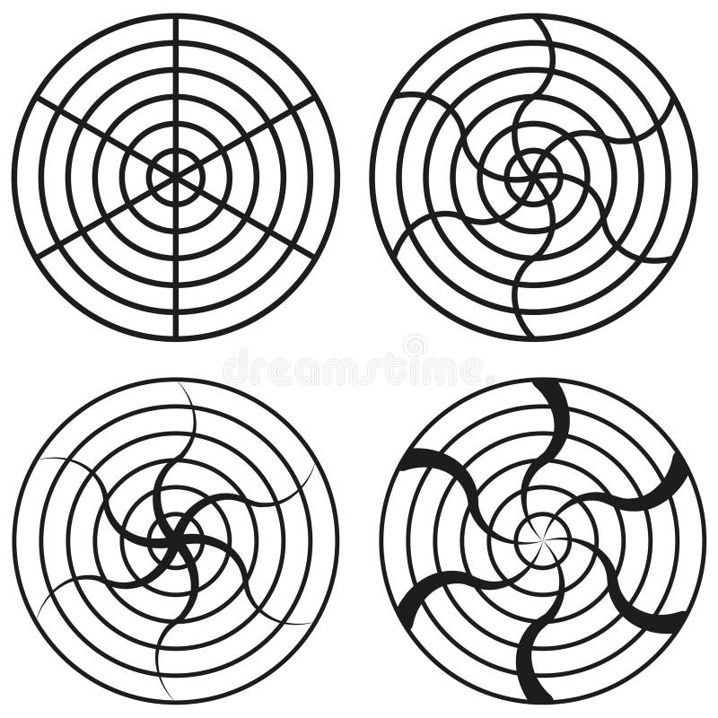 Rotating Circle Line Drawing Stock Illustrations – 617 Rotating Circle ...