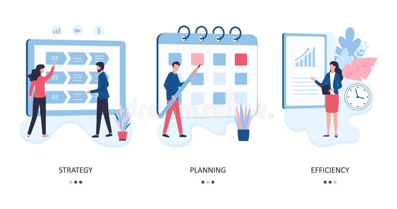 Set 3 Concepts of Strategy, Planning and Efficiency. Marketers Develop ...
