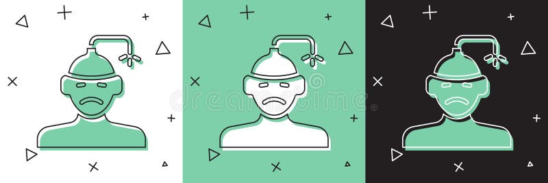 Concussion Vector Illustration. Labeled Educational Post Head Trauma ...