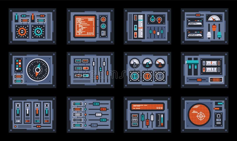 Rocket Ship Control Panel