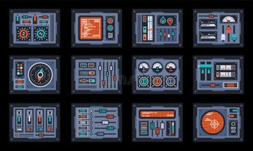 Control Panel Spaceship Stock Illustrations – 5,346 Control Panel ...