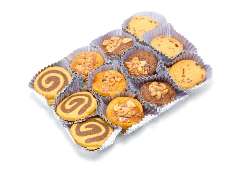 Set of Cookies in Package. stock photo. Image of delicious - 37278906