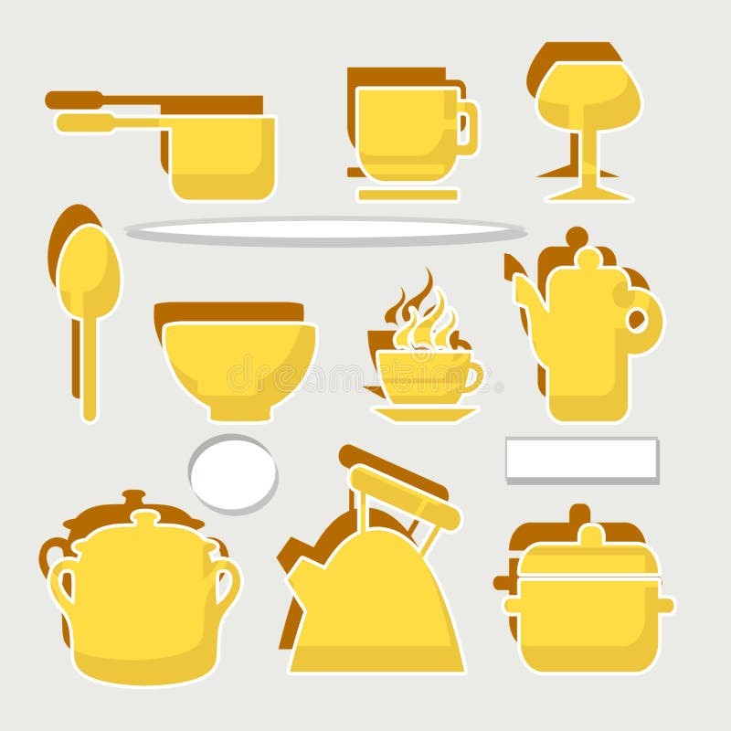 Set cooking stock illustration. Illustration of icon - 71760925