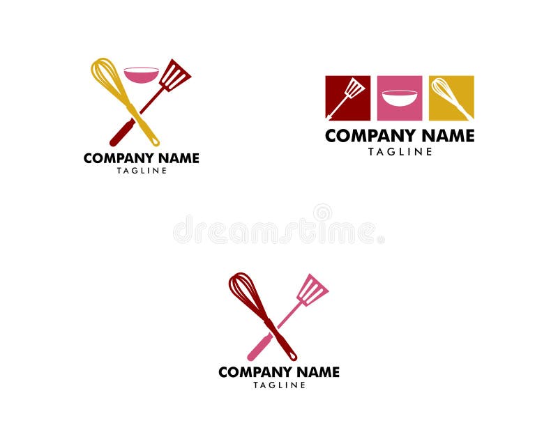 Set of Cooking Ware Logo Template Design Vector, Restaurant Logo ...