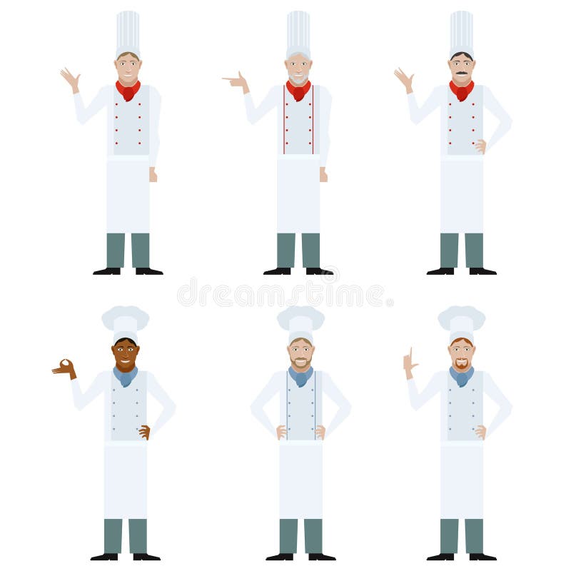 Set of Cooks stock vector. Illustration of concept, cook - 72877994