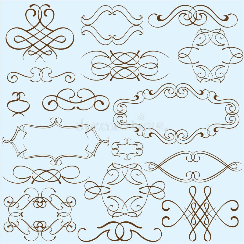 Set for cool design stock vector. Illustration of florid - 47428621