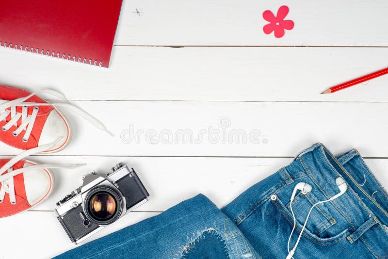 Set of cool stuff stock photo. Image of empty, blank - 66605160