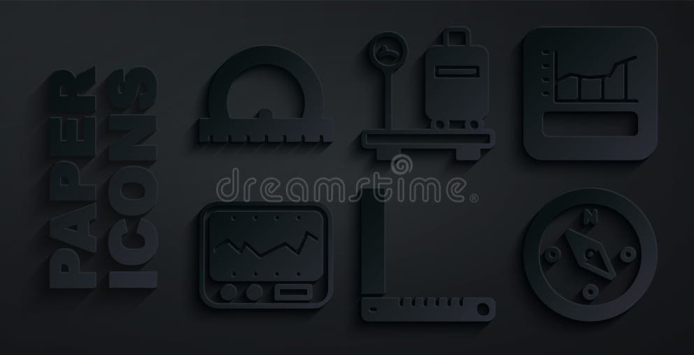 Set Corner Ruler, Graph, Schedule, Chart, Diagram, Measuring Instrument ...