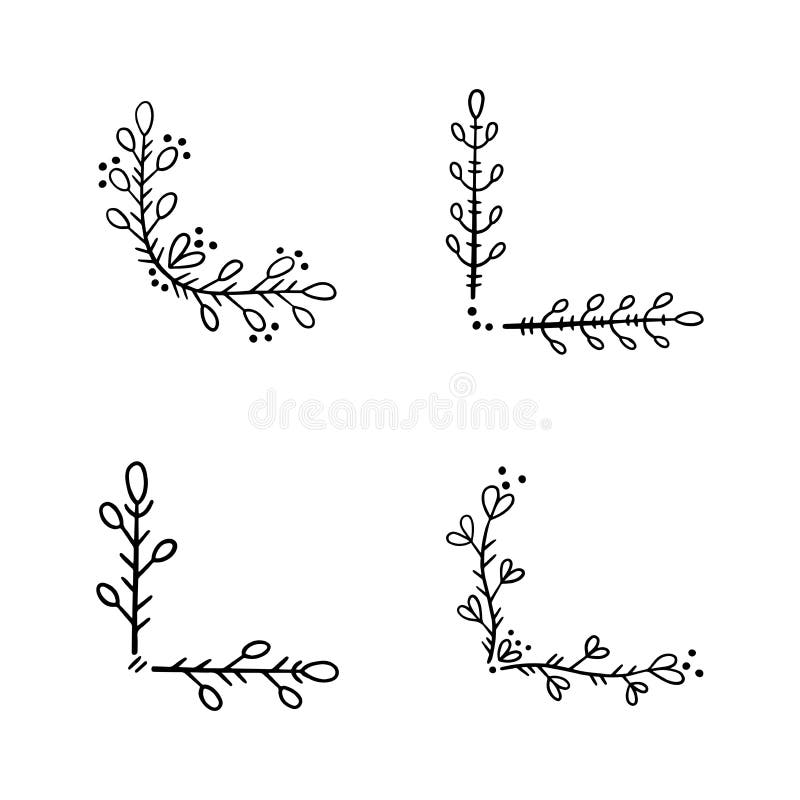 Simple Page Corner Decoration