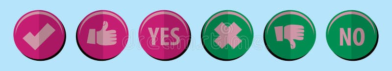 Correct Incorrect Icons Stock Illustrations – 445 Correct Incorrect ...