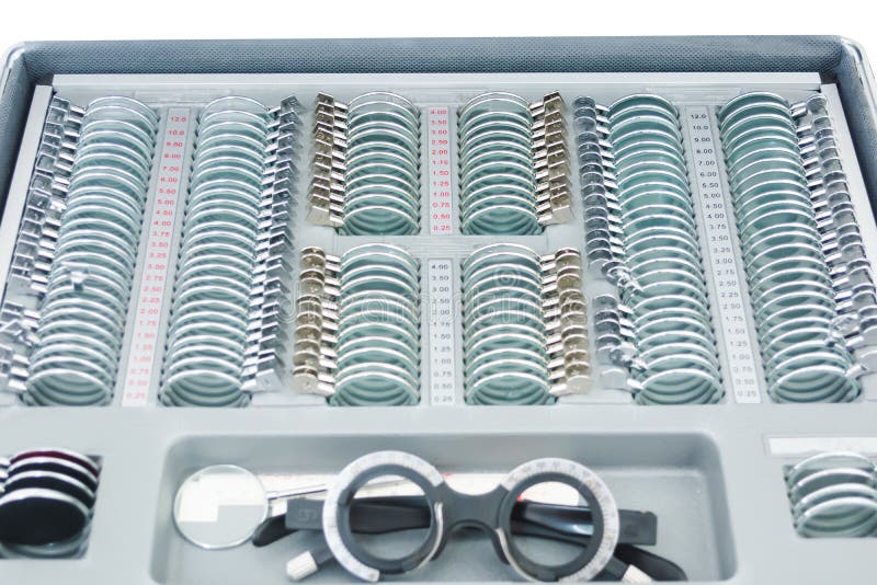 Set of Corrective Lens, Concave Lens, Convex Lens, Cylindrical Lens for ...