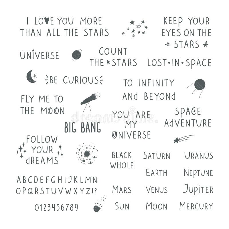 Cute Planets Names Stock Illustrations – 25 Cute Planets Names Stock ...