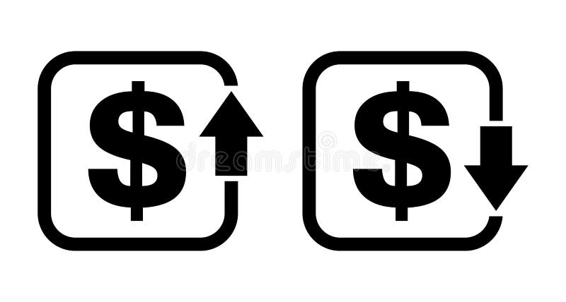 Increase Decrease Icon Collection Stock Illustrations – 421 Increase ...